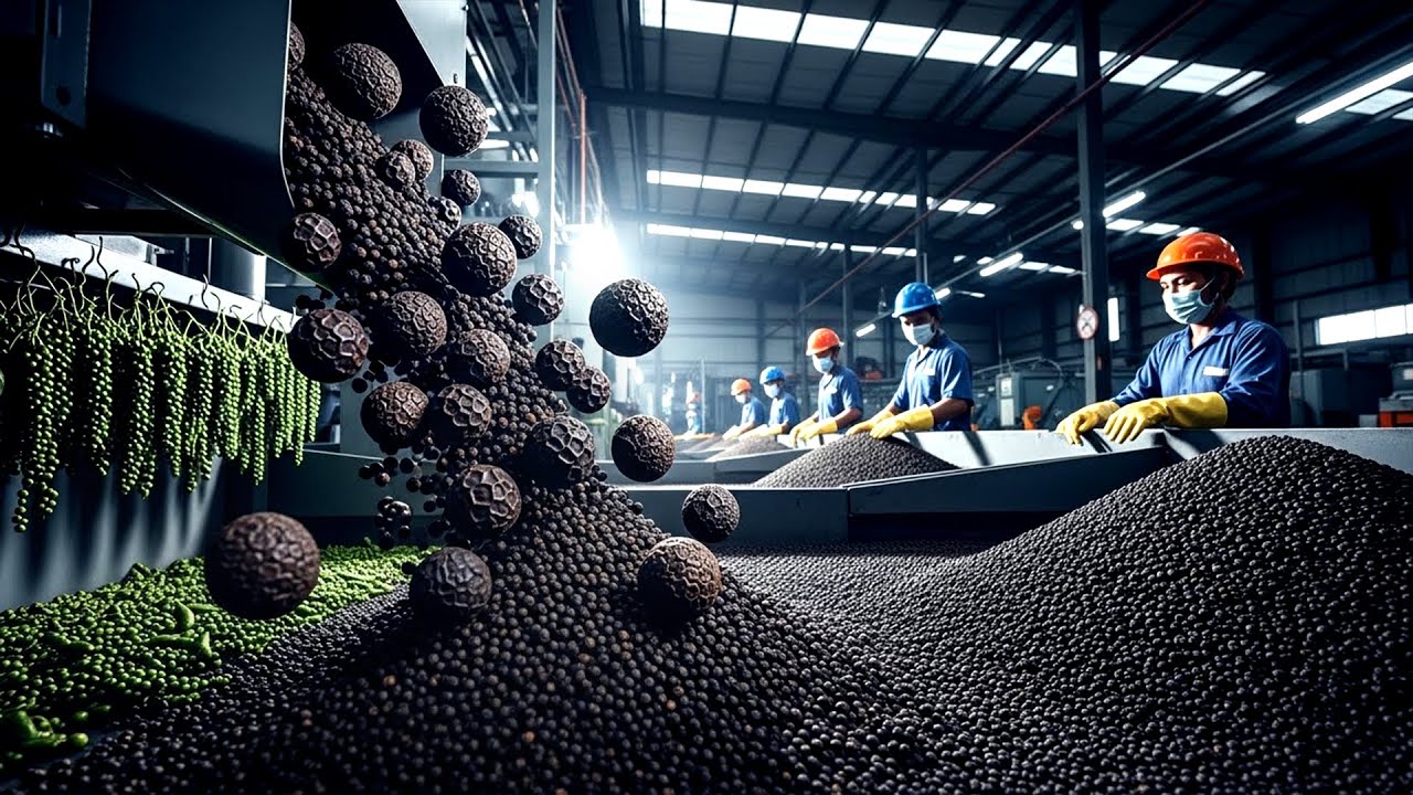 From Peppercorn Vines to Black Pepper: The Complete Life-Cycle and ...