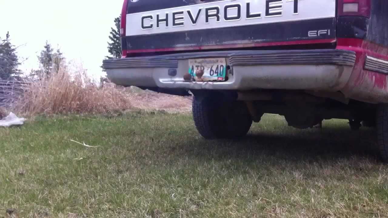 Loud chevy! - YouTube