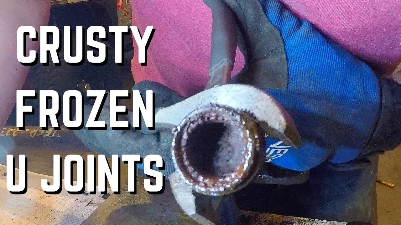 Replacing RUSTY, FROZEN U Joints - YouTube