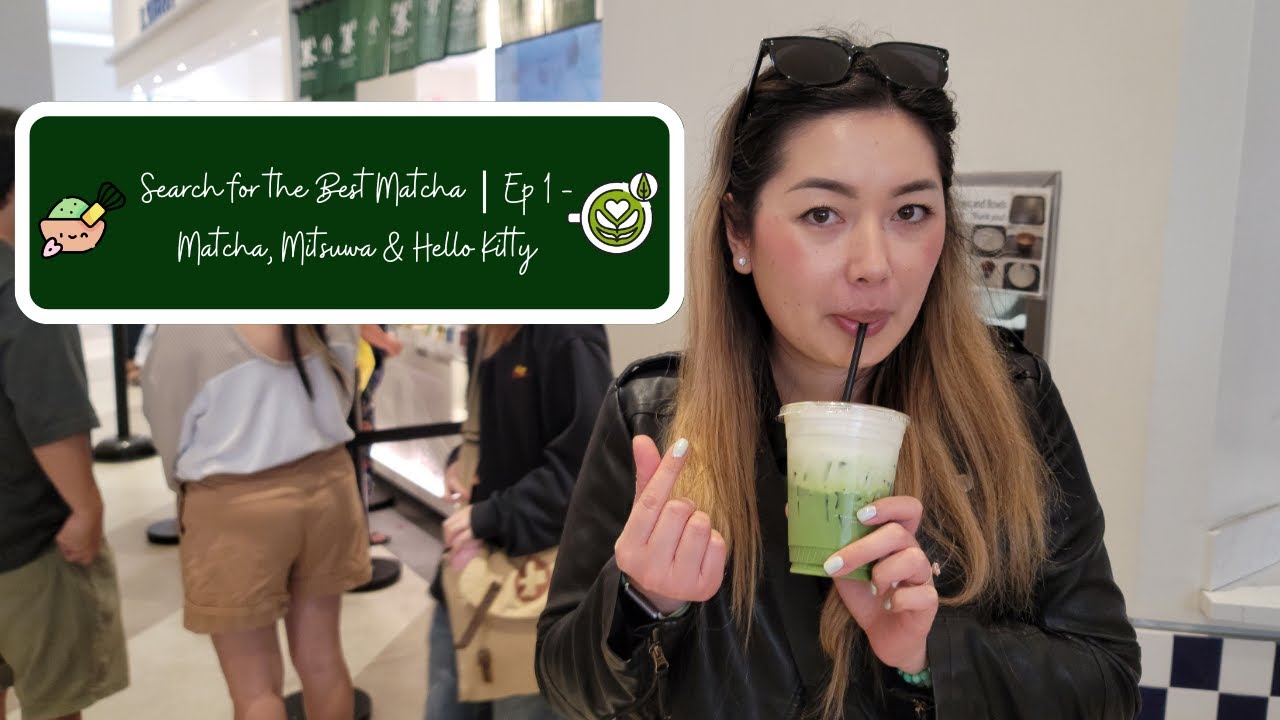Search for the Best Matcha Latte | Ep 1: Yamari @ Mitsuwa Marketplace ...