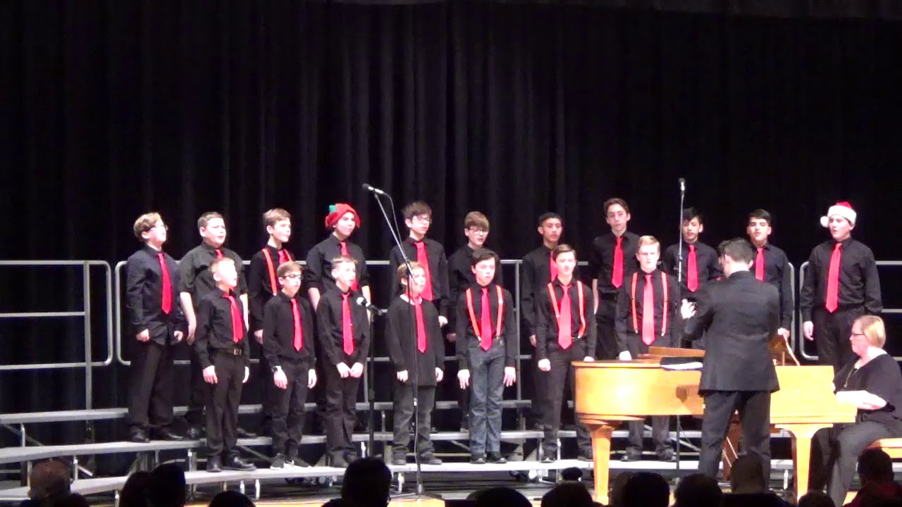 7th/8th Grade Tenor-Bass Choir Rise Up, Shepherd and Follow - YouTube