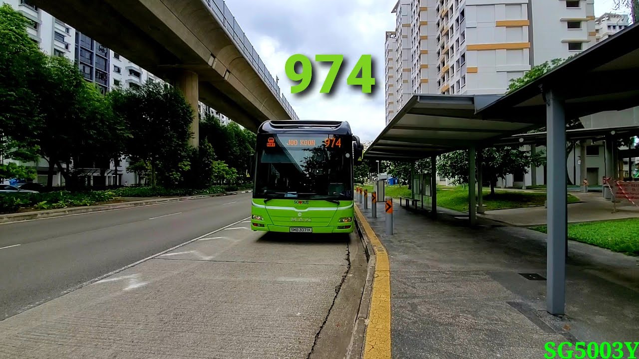 TTS Bus Services 974 [Man NG363F A22 E5] - YouTube