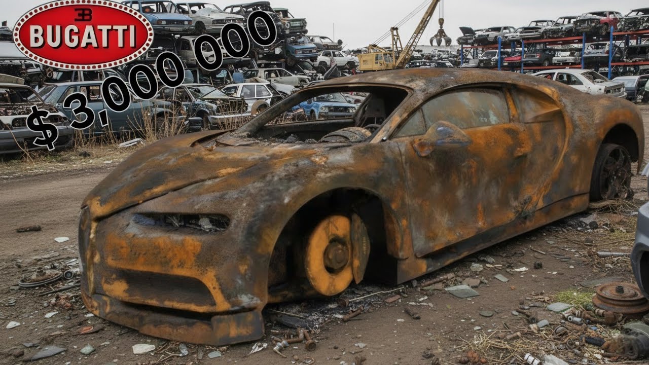 Abandoned Bugatti Chiron Full Restoration - YouTube