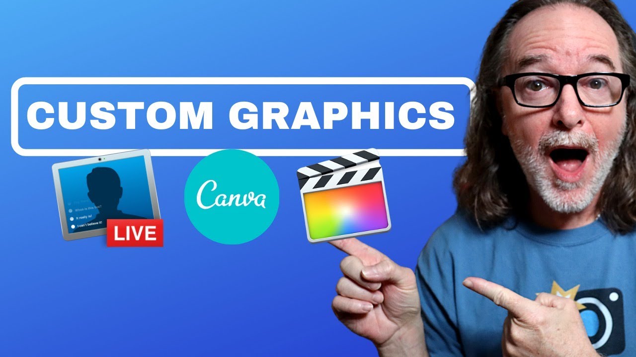 Creating Graphic Overlays for Live Stream - EASY! - YouTube