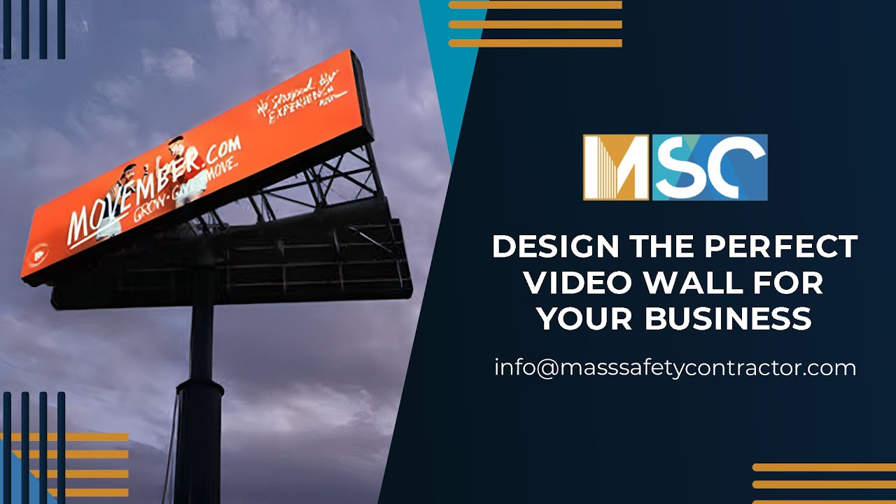 Design the Perfect Video Wall - MSC Branding Services - Vehicle Wrap ...