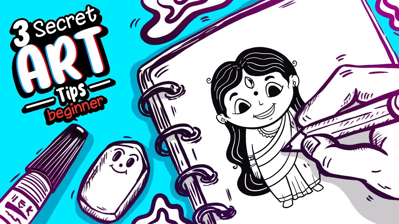 3 Secret DRAWING Tips (Pro artists never reveal these)! - YouTube