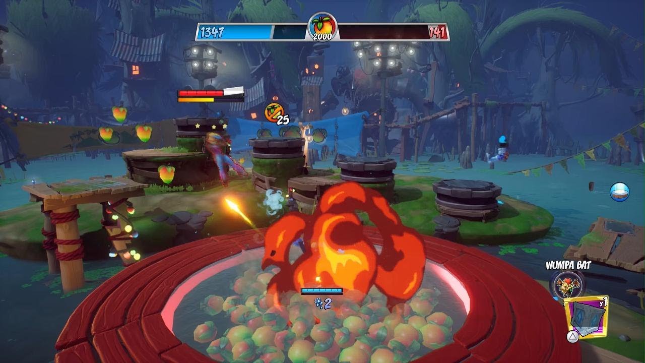 Ripper Roo Win On Bogged Down - Crash Team Rumble Full Match (feat ...