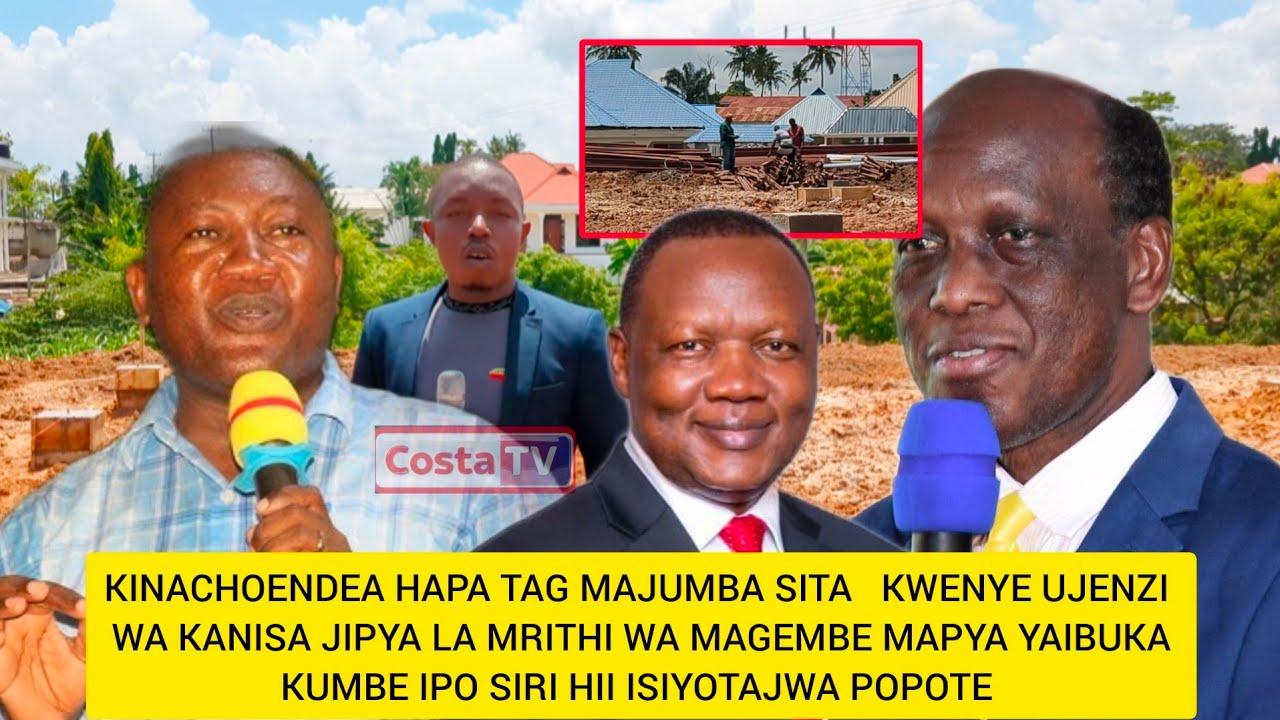 KINACHOENDELEA HAPA T.A.G MAJUMBA SITA KWENYE UJENZI WA KANISA LA ...