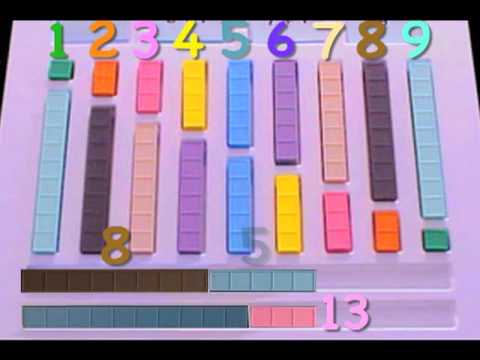 Addition Subtraction Kit Blocks #8, Mortensen Math, Kids Montessori K ...