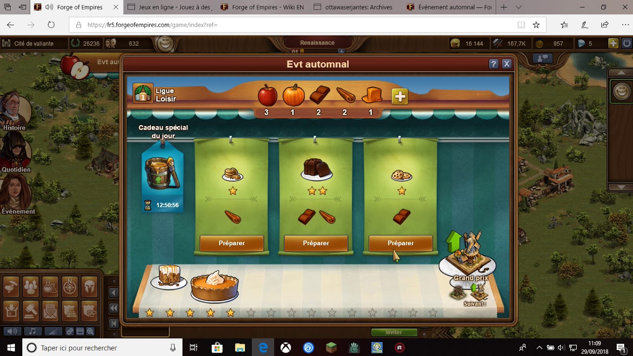 Forge of Empires (fall event) #step3 - YouTube