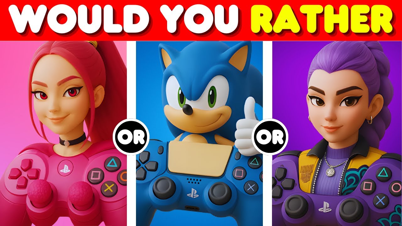 Would You Rather - PINK 💖 or PURPLE 💜 or BLUE 💎 | Color Personality ...