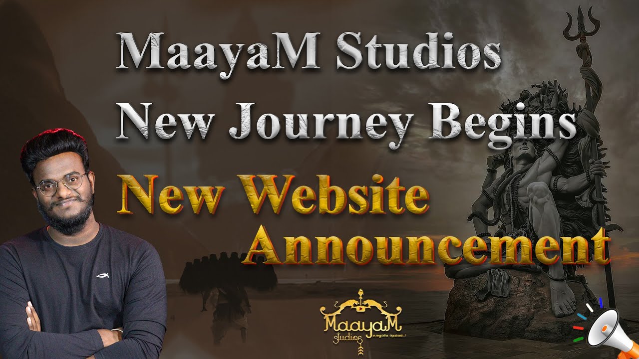 MaayaM Studios New Journey Begins | New Website Announcement | Ravanan Series - YouTube