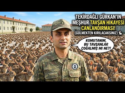 TEKİRDAĞLI GÜRKAN’IN MEŞHUR TAVŞAN HİKAYESİ CANLANDIRMASI! (GÜLMEKTEN KIRILACAKSINIZ) 🐇