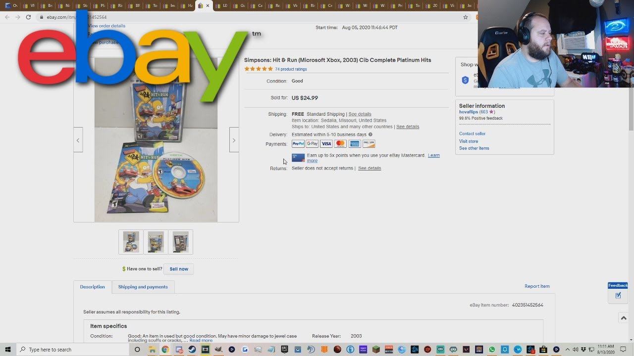 What sold on eBay last week - YouTube