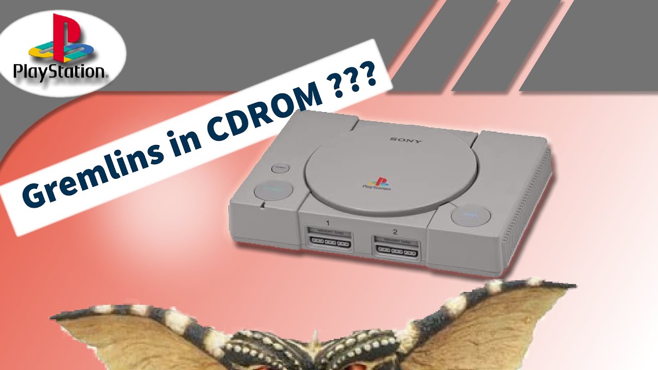 SONY Playstation 1 - try to fix CDROM Drive - YouTube