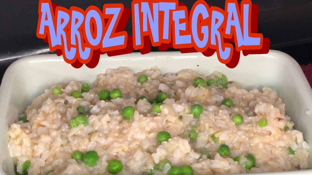 Arroz Integral | Brown Rice/ Cocinando con Yolanda - YouTube