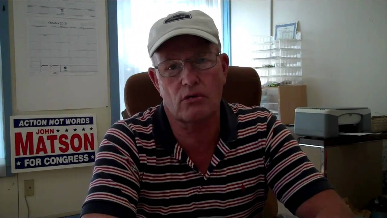 John Matson The Carpenter for Congress Cost to run + Healthcare - YouTube