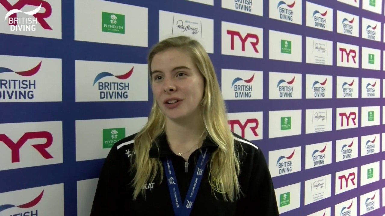 Kat Torrance - Women's 1m British Champion 2018 - YouTube