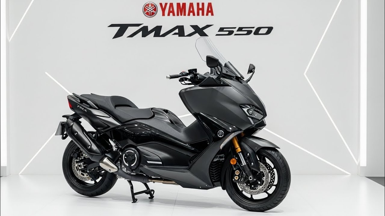 2025 Yamaha TMAX 550 – Scooter or Superbike in Disguise?” - YouTube