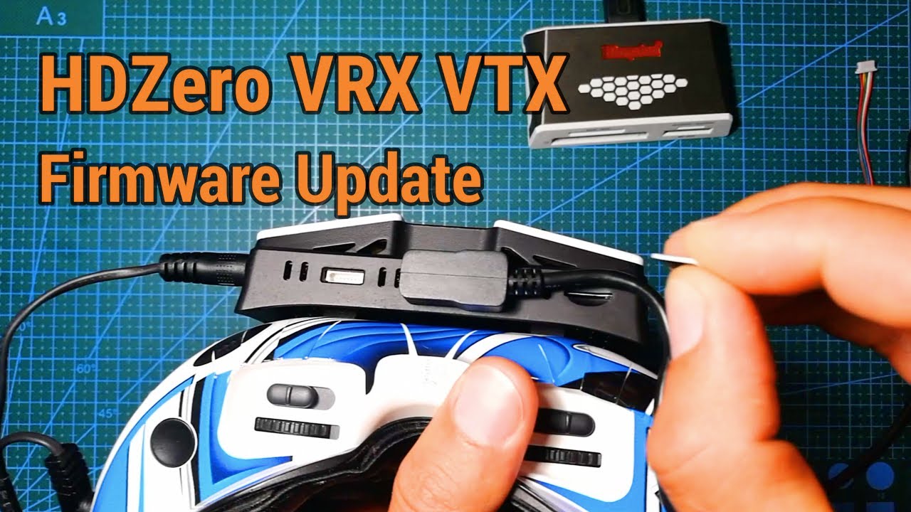 HDZero VRX VTX Firmware Update - YouTube