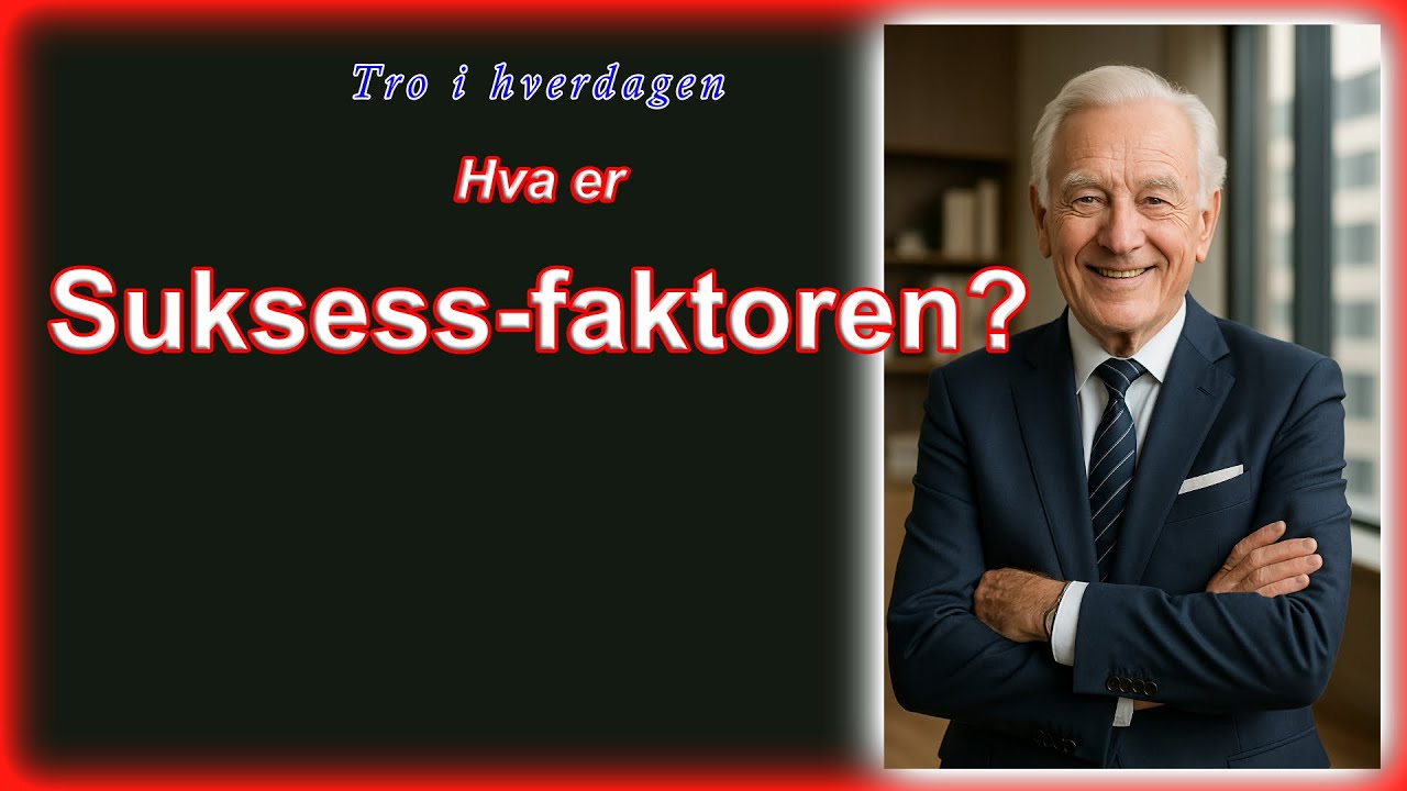 Hva er suksess-faktoren? - Tro i hverdagen - YouTube