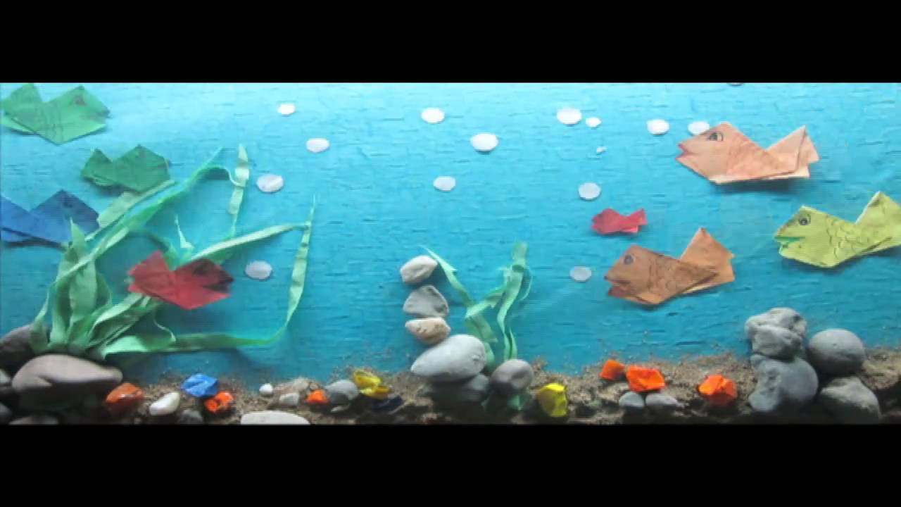 Marine Life stop motion - YouTube