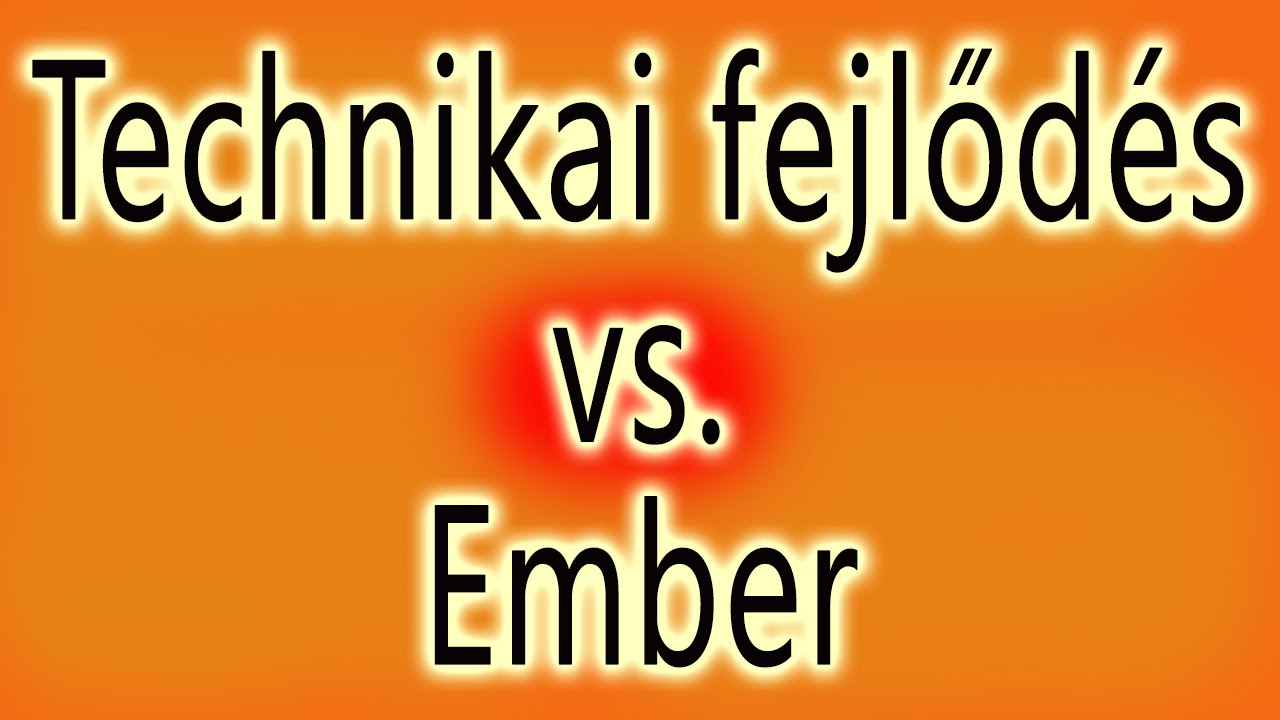 Technikai fejlődés vs. Ember - YouTube