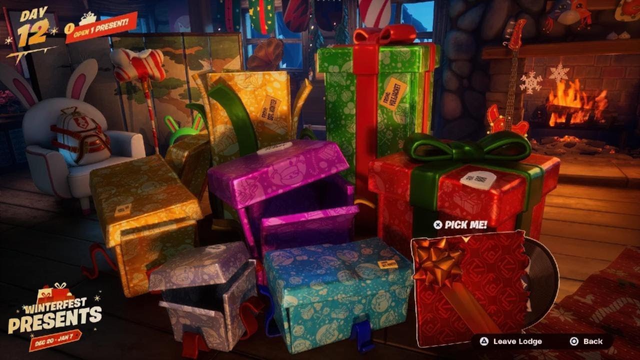 New Year's Eve Winterfest Present! - YouTube