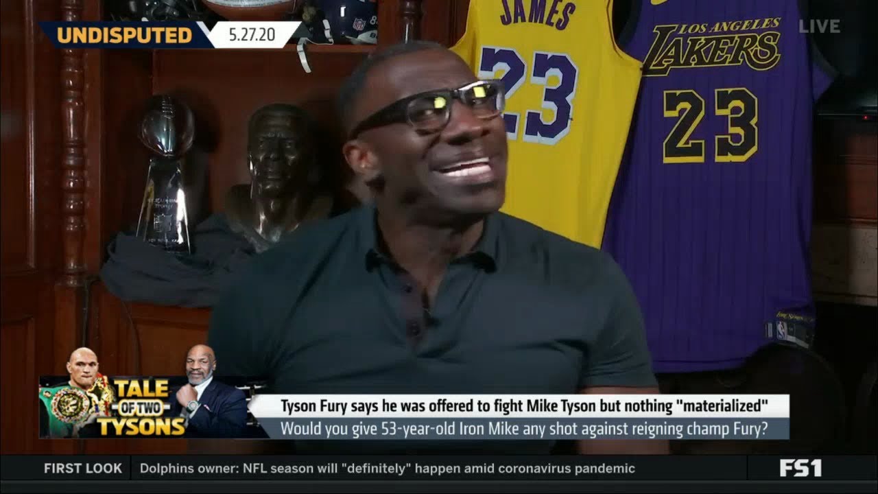 UNDISPUTED - Shannon Sharpe gave Mike Tyson a shot against reigning ...