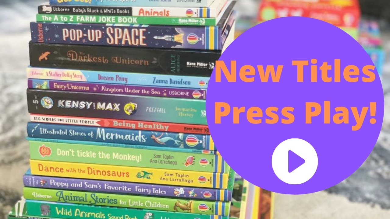 Spring New Titles Usborne Books and More - All Ages 2022 - YouTube