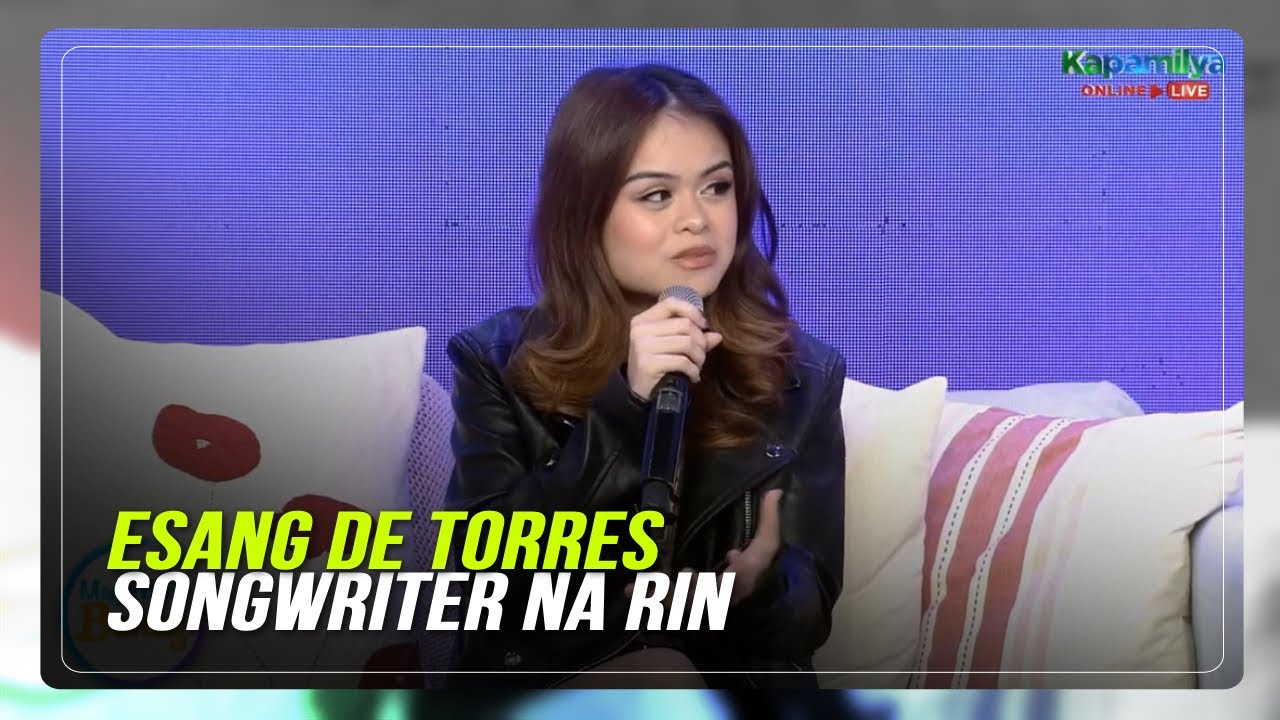 Esang de Torres, songwriter na rin | ABS-CBN News - YouTube