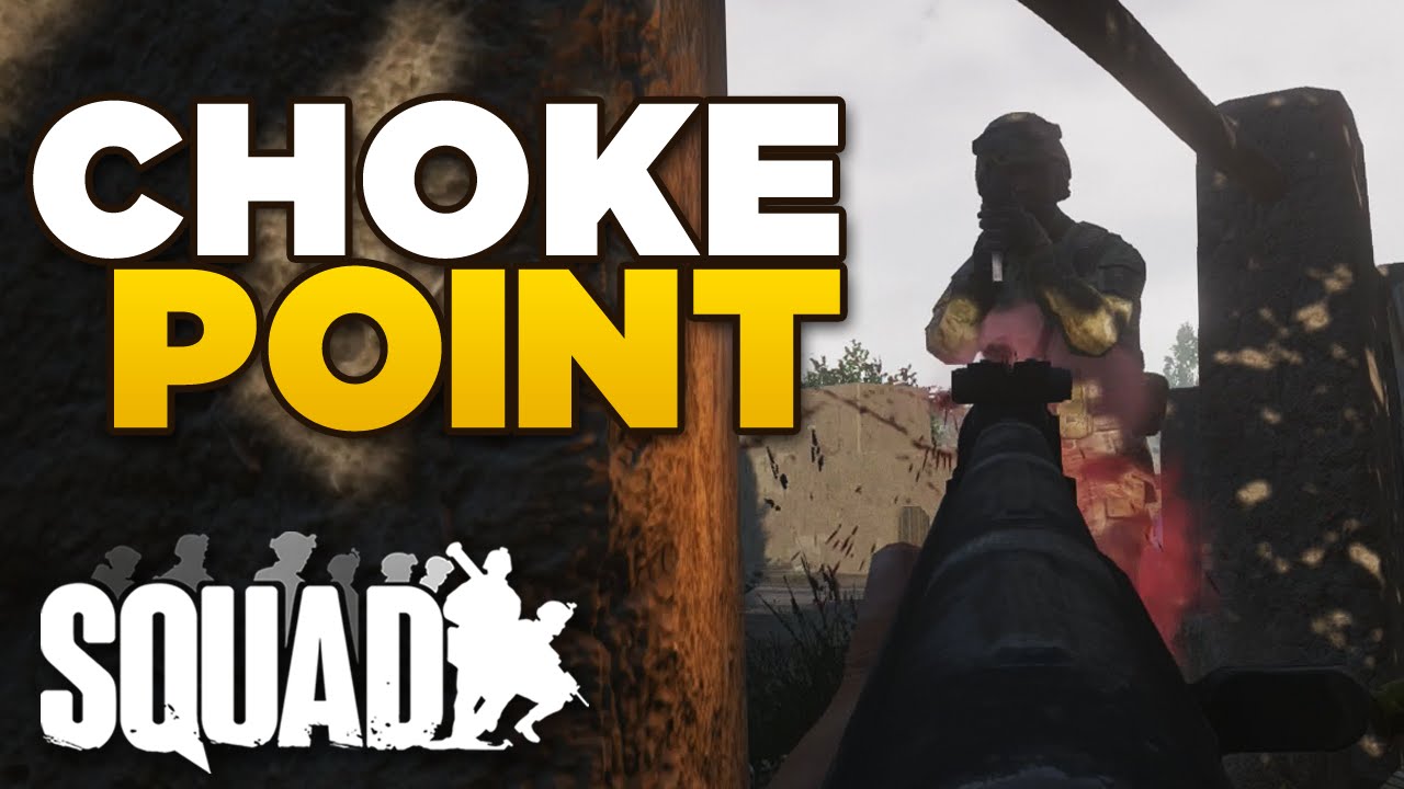 CHOKE POINT | SQUAD with Levelcap - Base Capture & Attack - YouTube