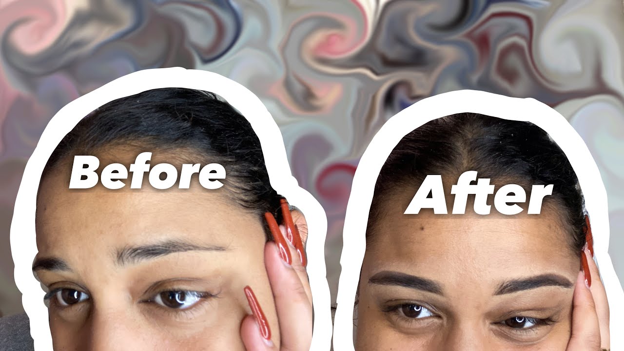 HOW TO FILL IN YOUR EYEBROWS USING A DIP POMADE - YouTube