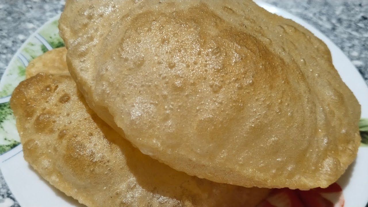 poori recipe ♥️soft puffy poori recipe ♥️ - YouTube