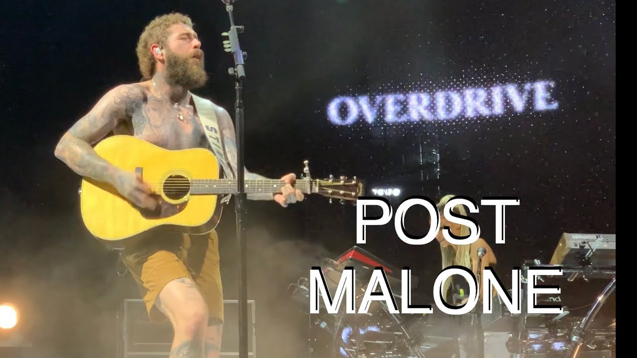 Post Malone - Overdrive live in Houston, TX 8/8/2023 - YouTube