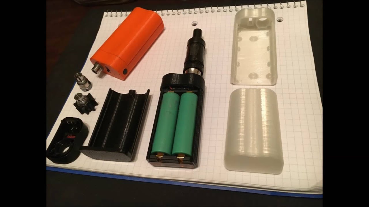 3D PRINTED ECIG THERMAL & TIME-LAPSE - YouTube