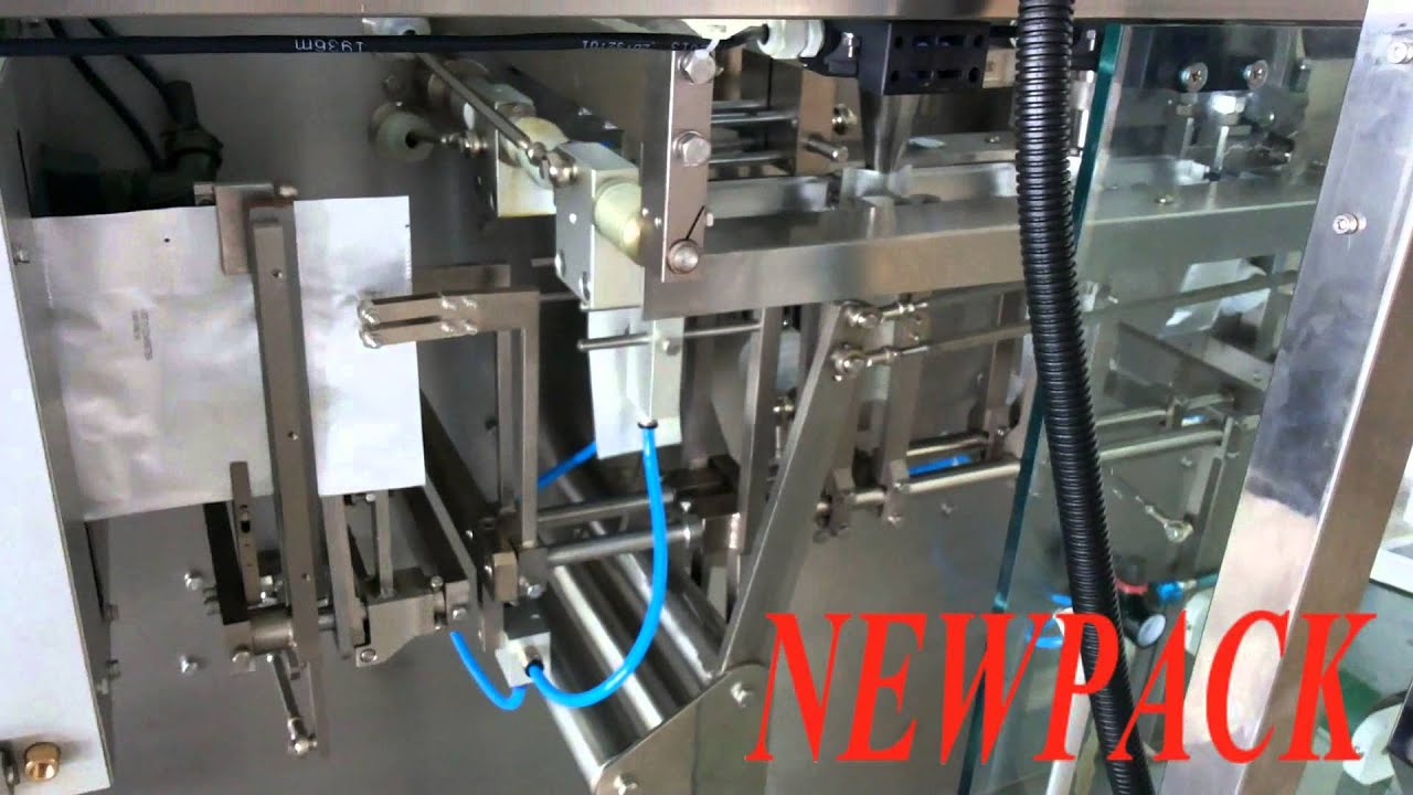 HS160 swab stick packing machine - YouTube