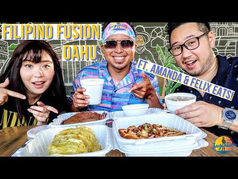 Exploring FILIPINO FOOD in Honolulu Hawaii - Ft. @Amanda & Felix Eats ...