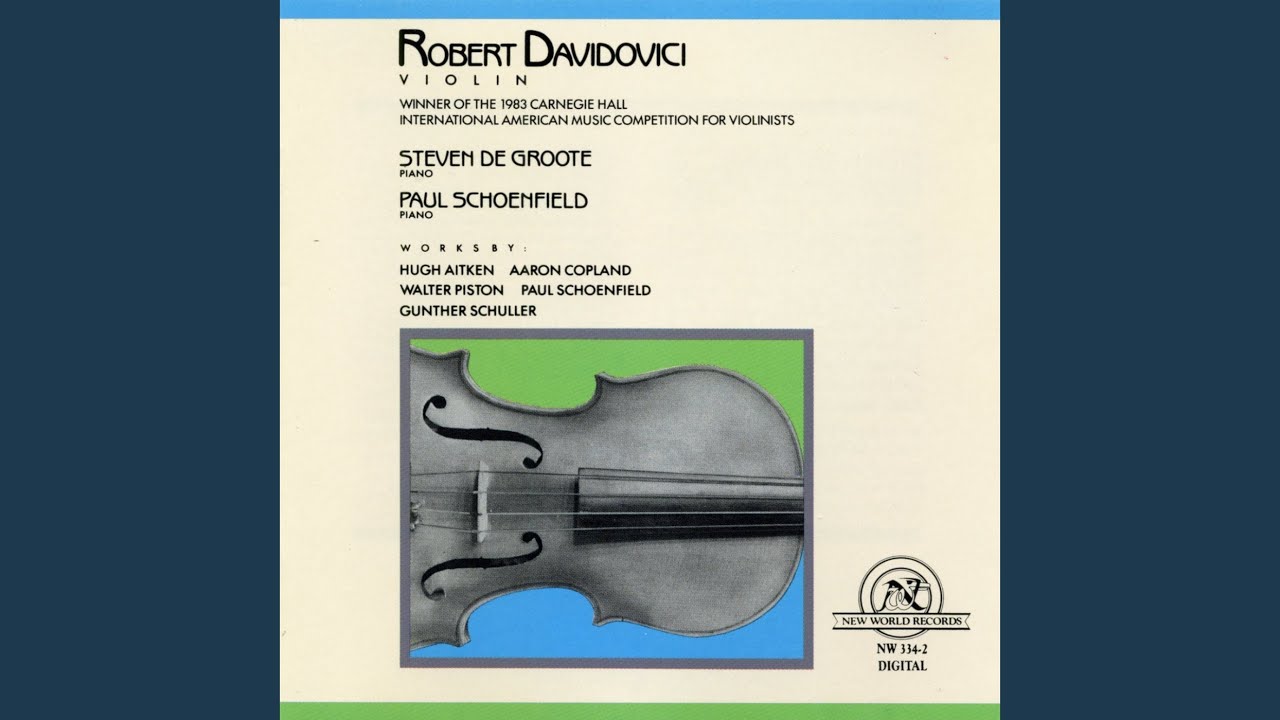 Three Country Fiddle Pieces: II. Pining for Betsy - YouTube