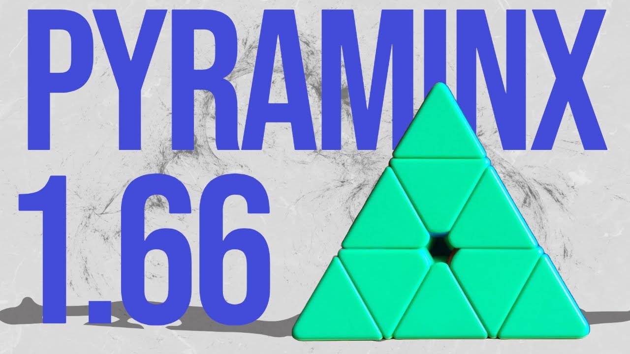 1.66 Pyraminx Single | Crazy Scramble - YouTube