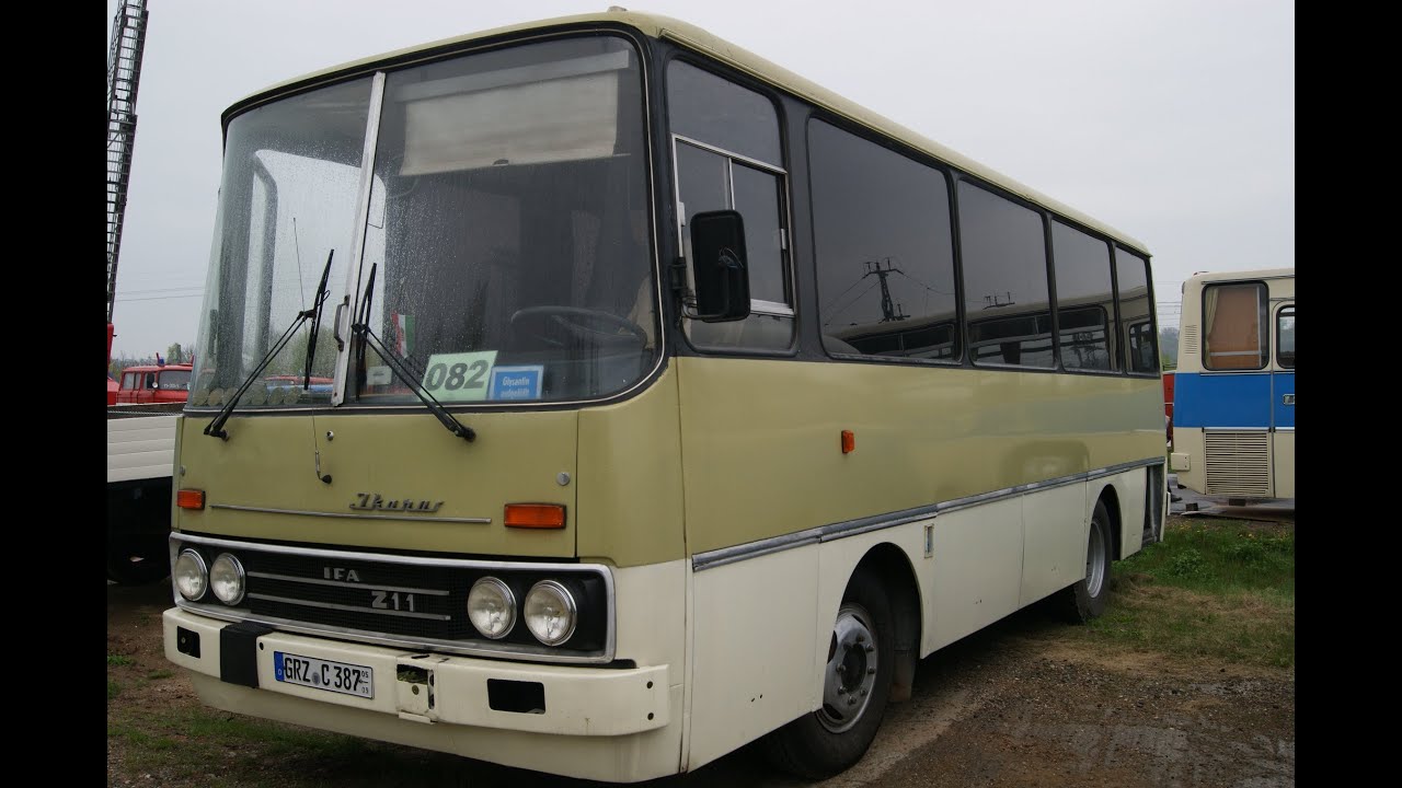 IFA IKARUS Z11 BUS Omnibus History Classic Diesel Motor ...