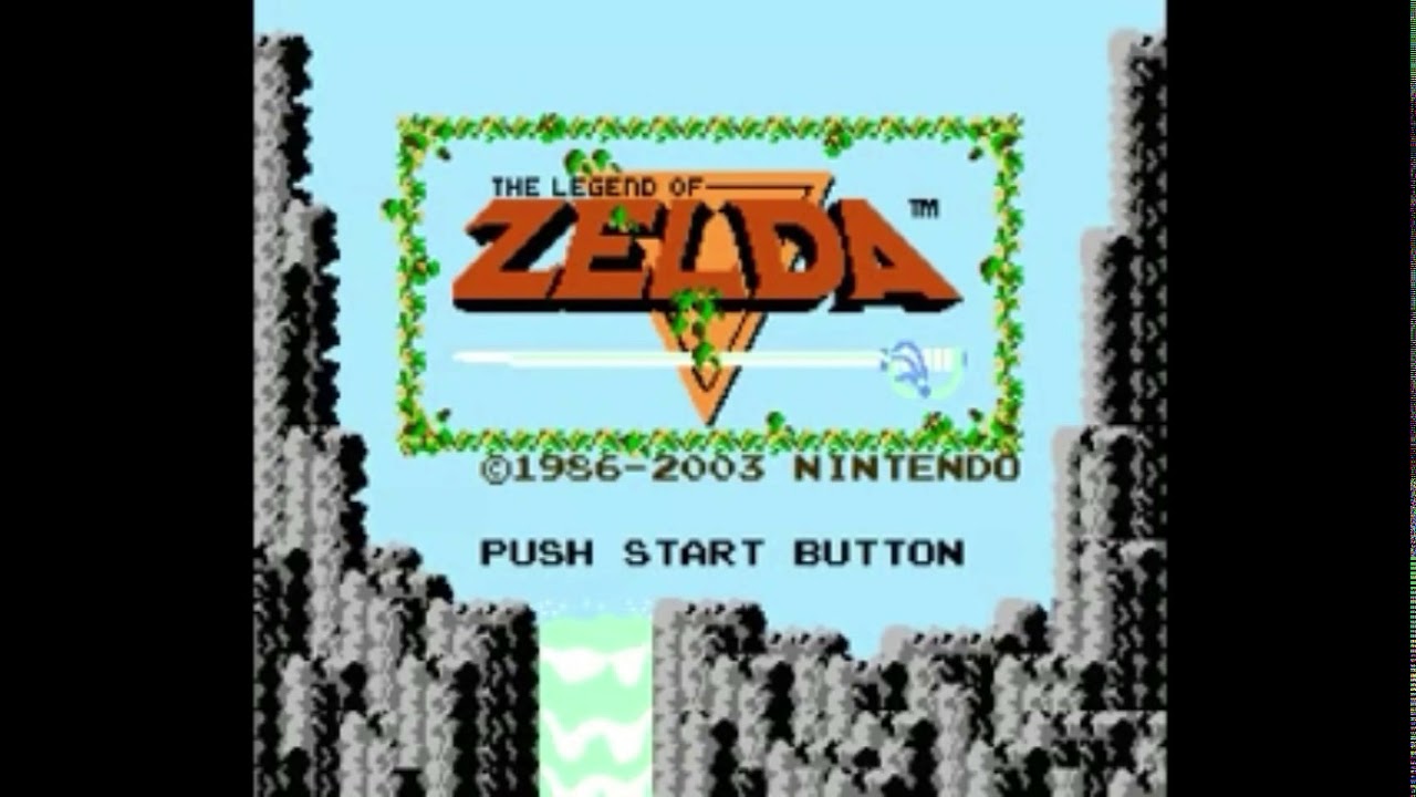 The legend of Zelda- the (NES) title screen music - YouTube
