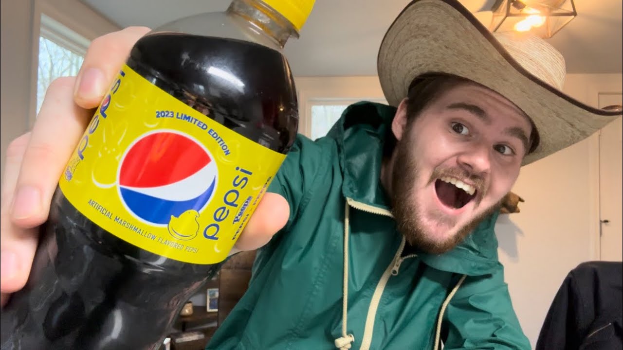 Pepsi Peeps Soda Review | Pepsi X Peeps | Peepsi | Peeps Flavored Pepsi ...
