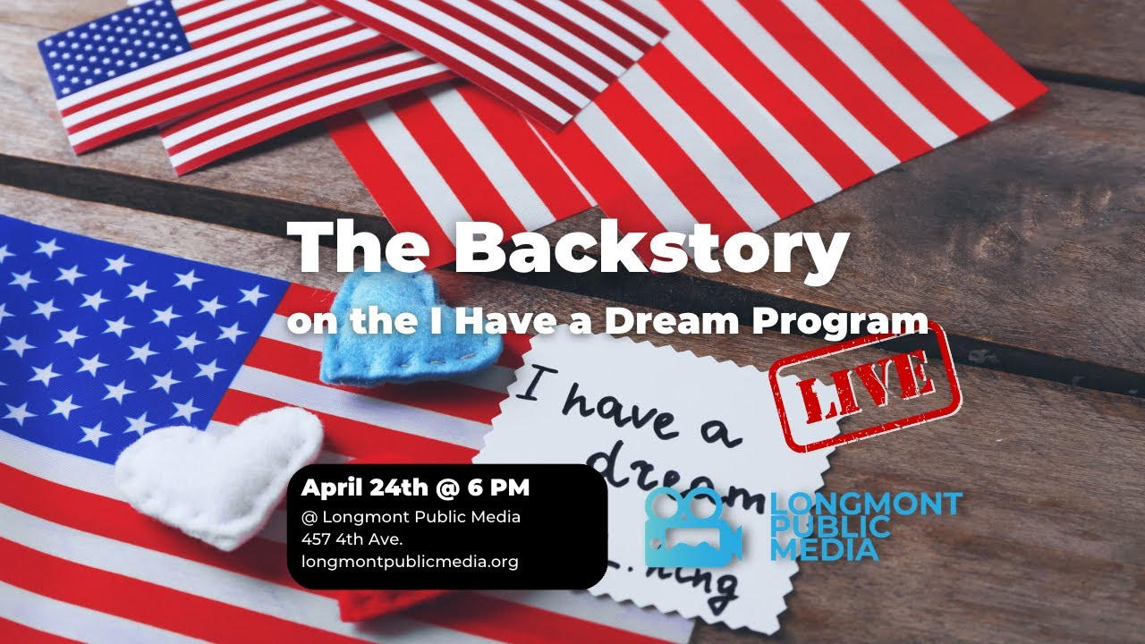 The Backstory on The I Have a Dream Program - YouTube
