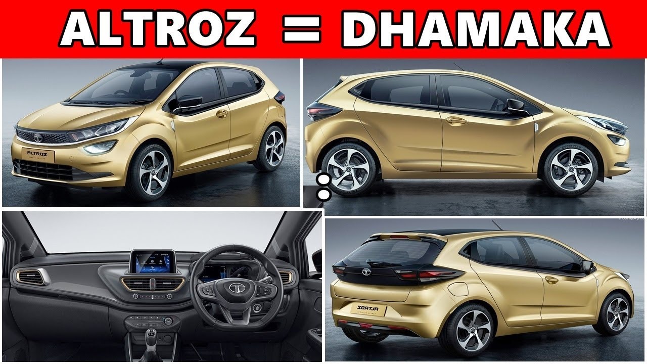 Tata Altroz : Interior & exterior revealed : every detail | ASY - YouTube