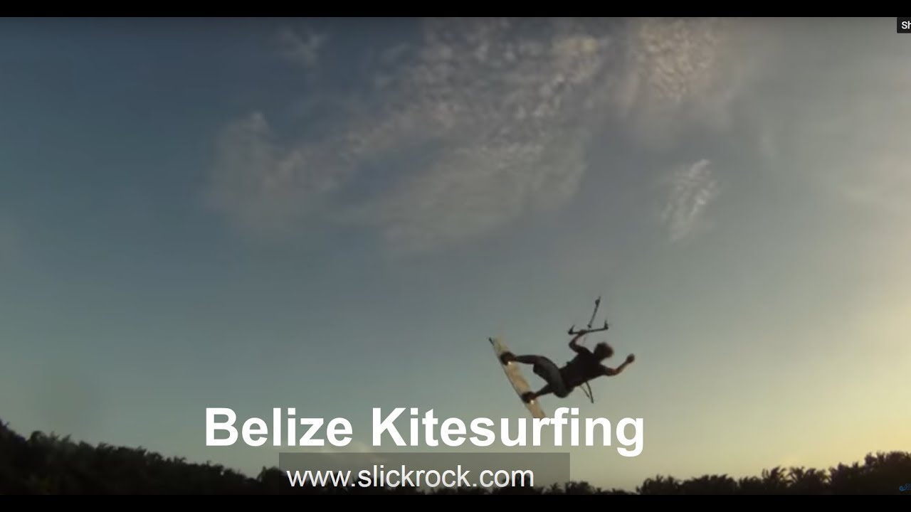 Kiteboarding with Belize Adventures - YouTube