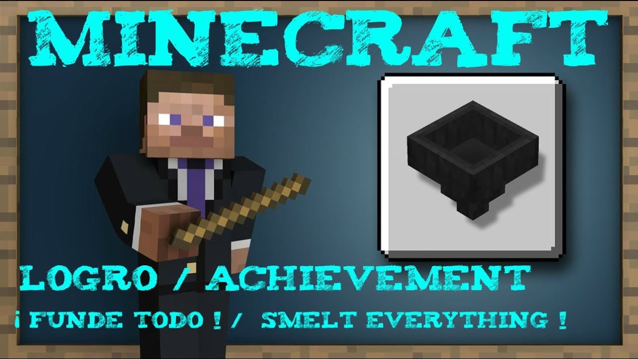 Minecraft – Logro Funde Todo (Smelt Everything) | Xbox One - YouTube