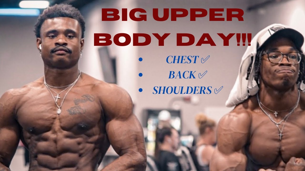 BIG UPPER BODY DAY!! W/ FN 🌱 - YouTube