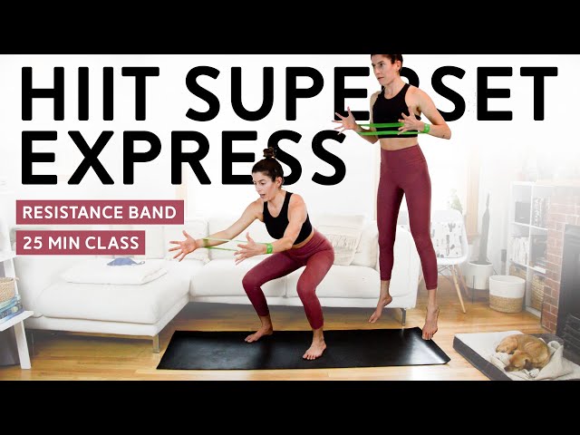 HIIT Supersets Workouts - Nicole Pearce