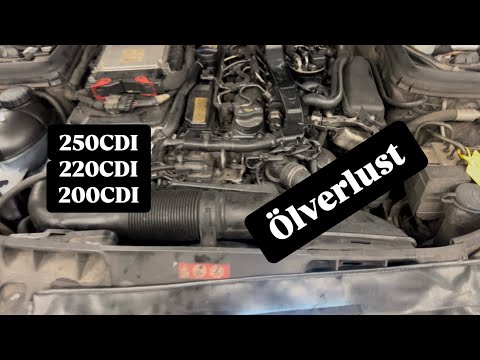 C250 CDI Starker Ölverlust | Turboladerölleitung | Mercedes w204 | 220 CDI | KENO